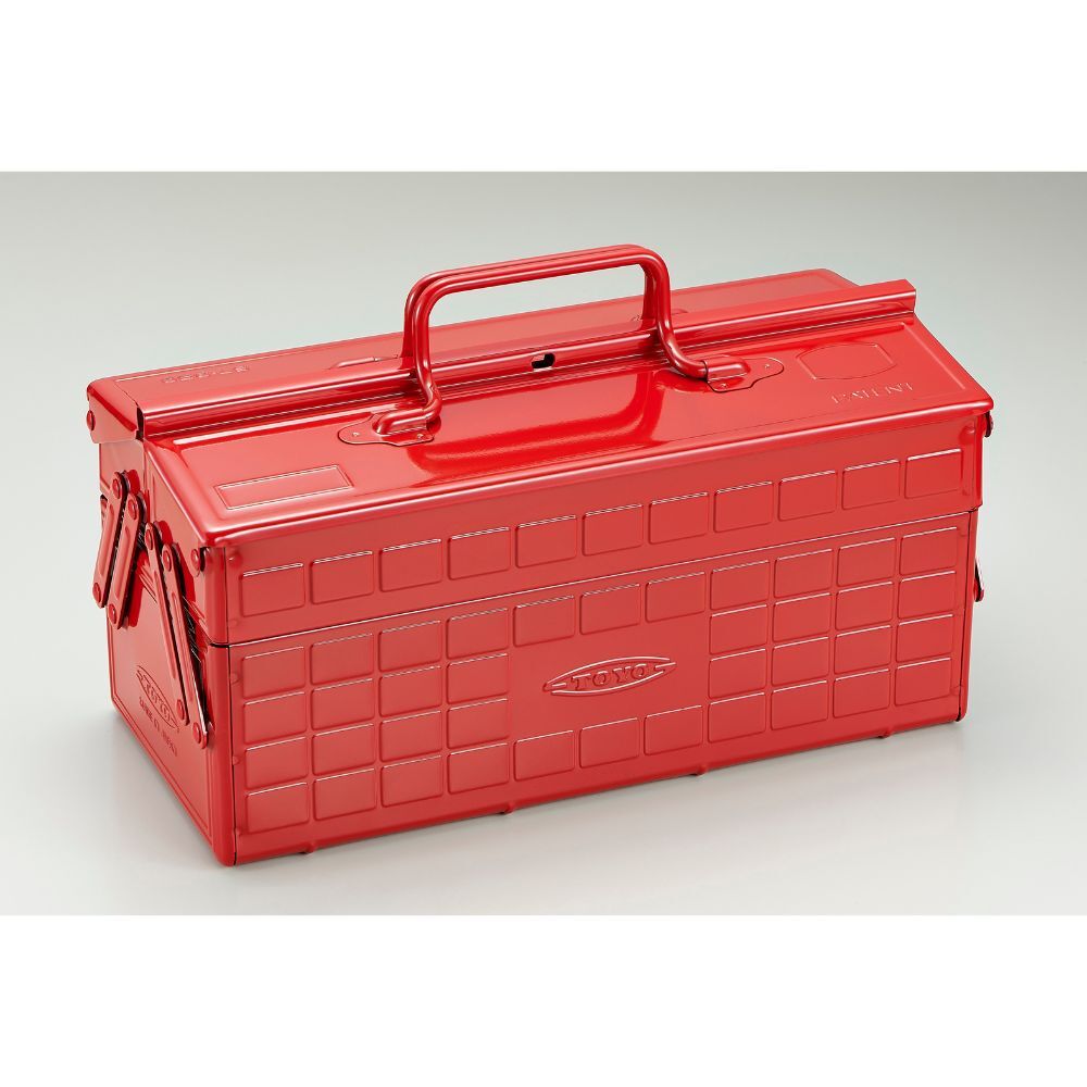 TOYO Steel 2-Tier Tool Box ST-350 Made in JAPAN 350x160x215mm 2.6kg | eBay