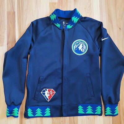 Nike MINNESOTA TIMBERWOLVES 75th Anniversary Warm-Up Shooting Shirt ...