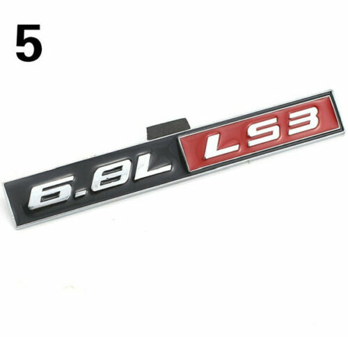 1X NEW CHEVY Emblem TRUNK BADGE 5.0L 5.7L 6.0L 6.8L LS1 LS2 LS3 LS6 V8 ...