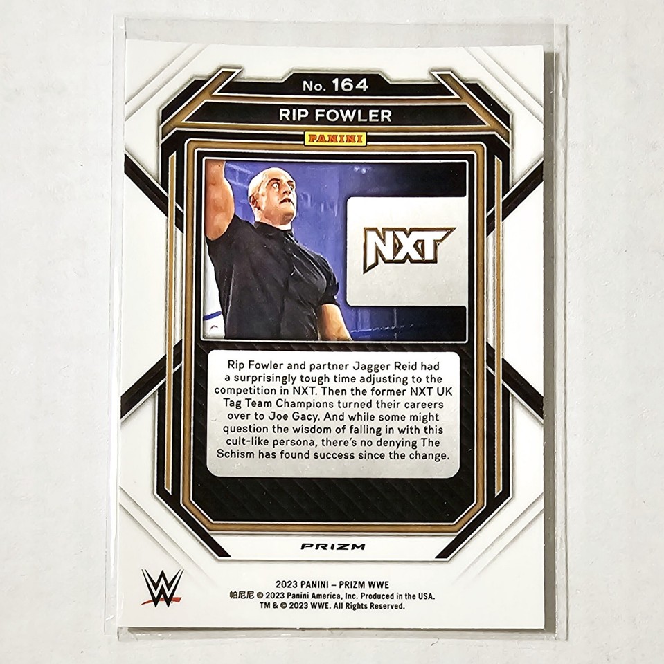 2023 Prizm WWE Ice Prizm Rip Fowler #164 | eBay
