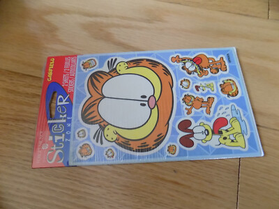 Vintage 1990’s GARFIELD Stickers Sealed American Greetings Odie dog Cat ...