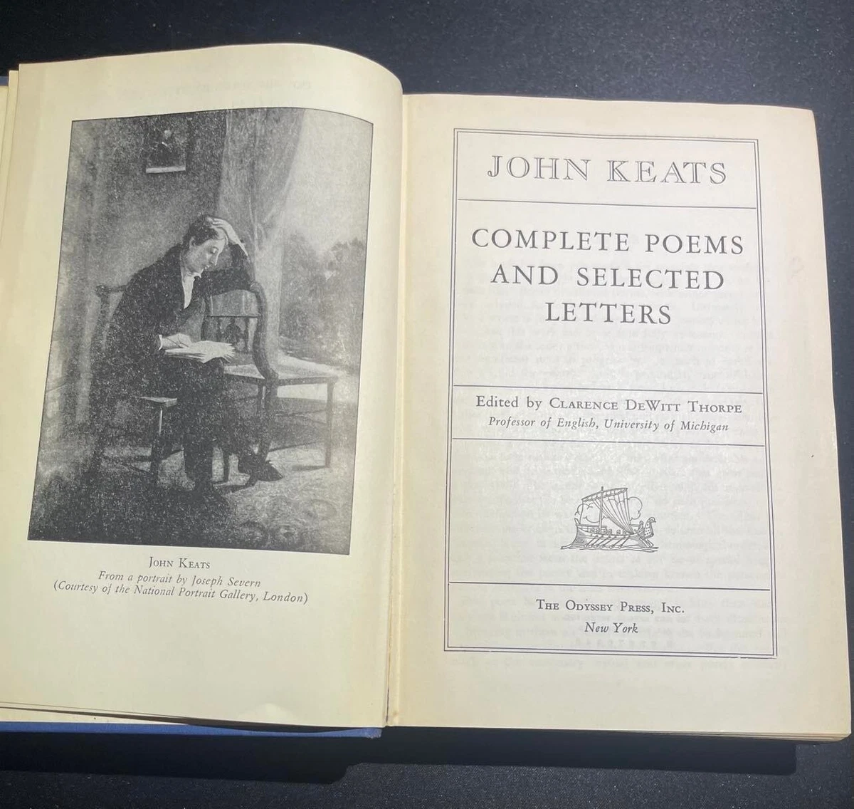 Complete Poems And Selected Letters Of John Keats