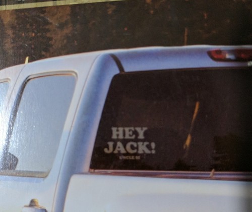 Duck Dynasty HEY JACK UNCLE SI car decal sticker | eBay