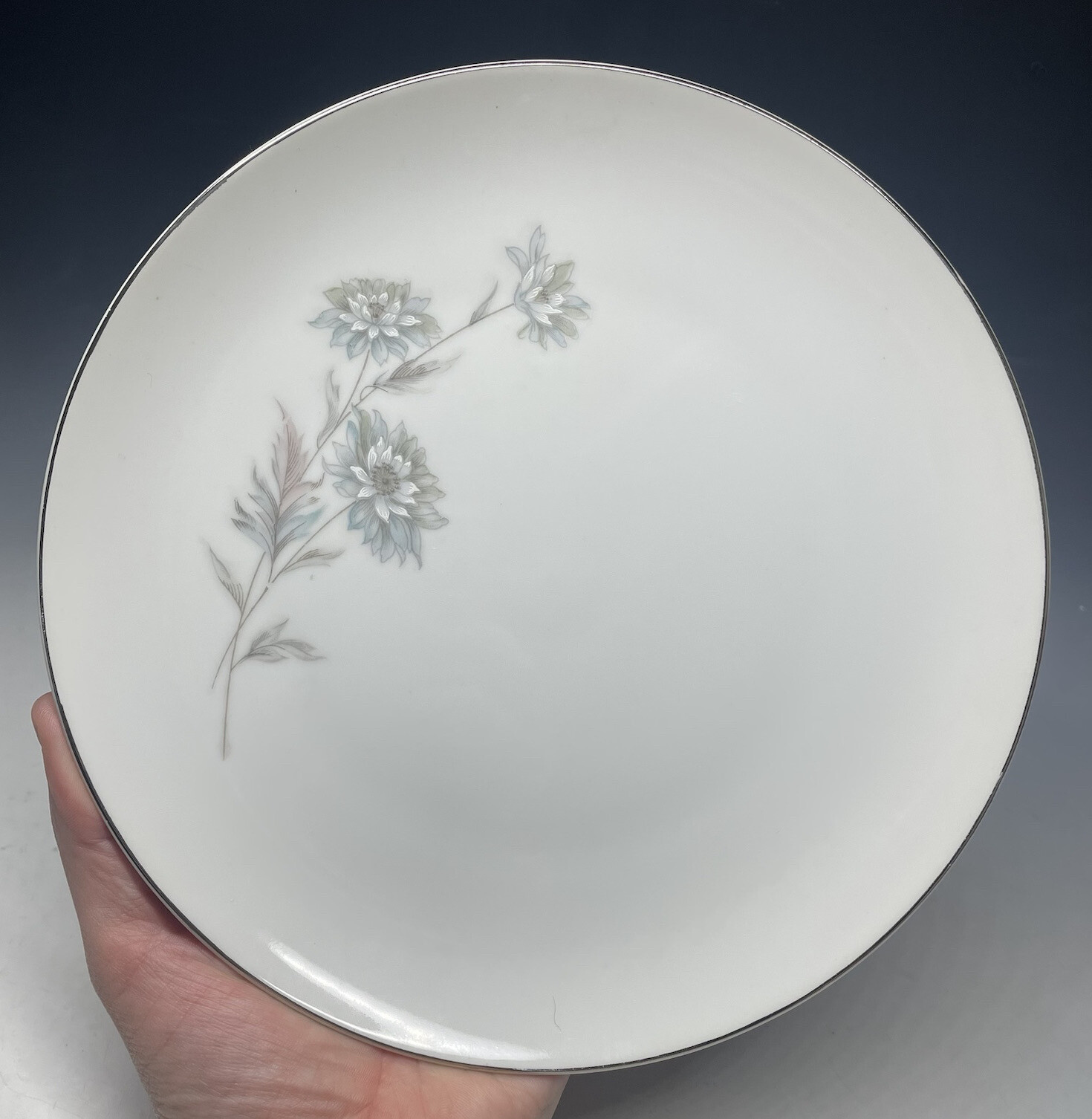 8 1/4" Replacement Yamaka China Japan Flower Porcelain Dinner Salad ...