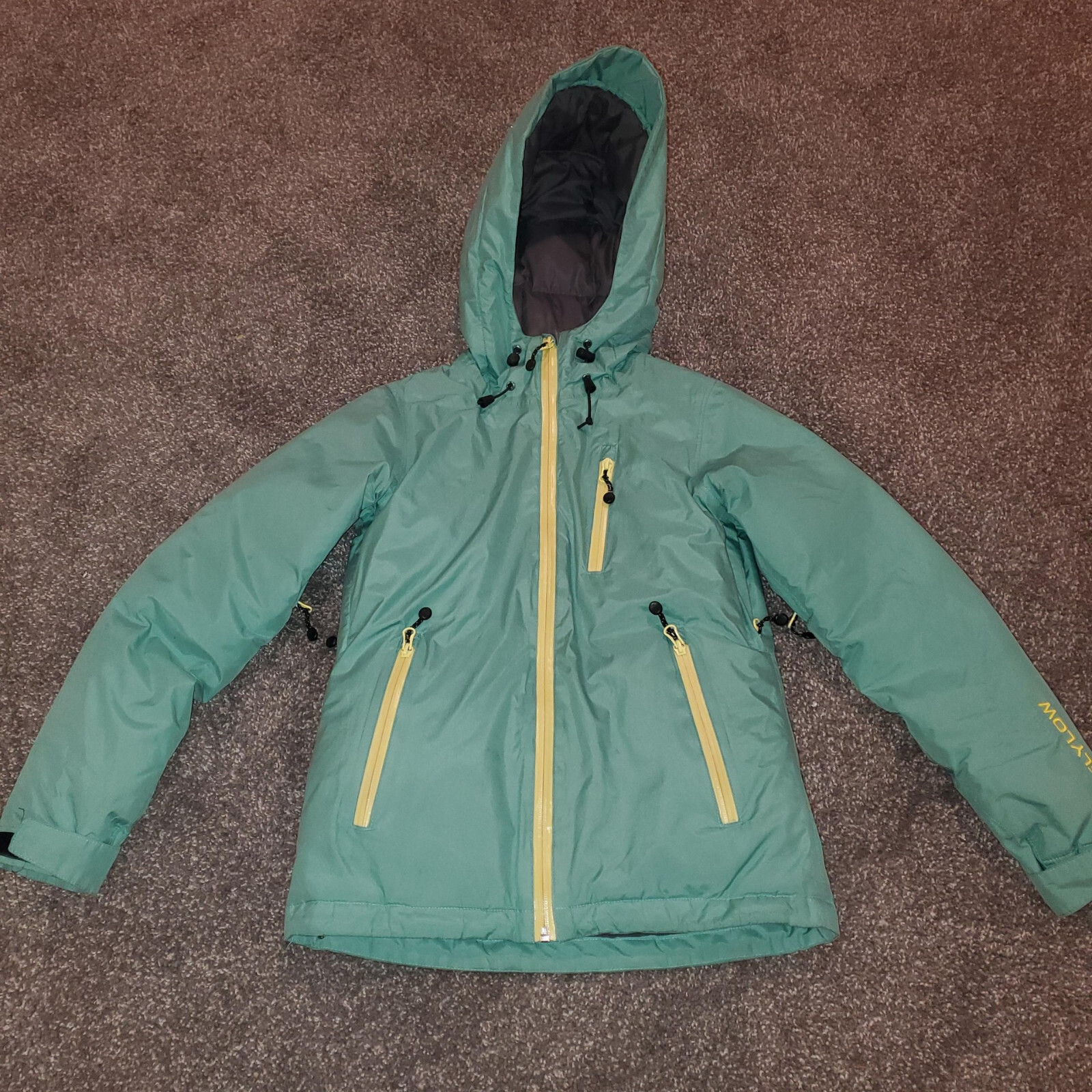 FLYLOW CHARLIE Insulated Ski Jacket Women's Size XS Green | eBay