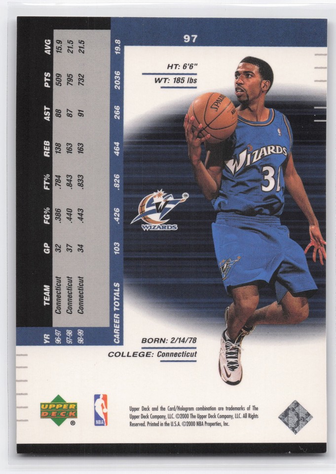 2000 Upper Deck #97 Richard Hamilton - | eBay