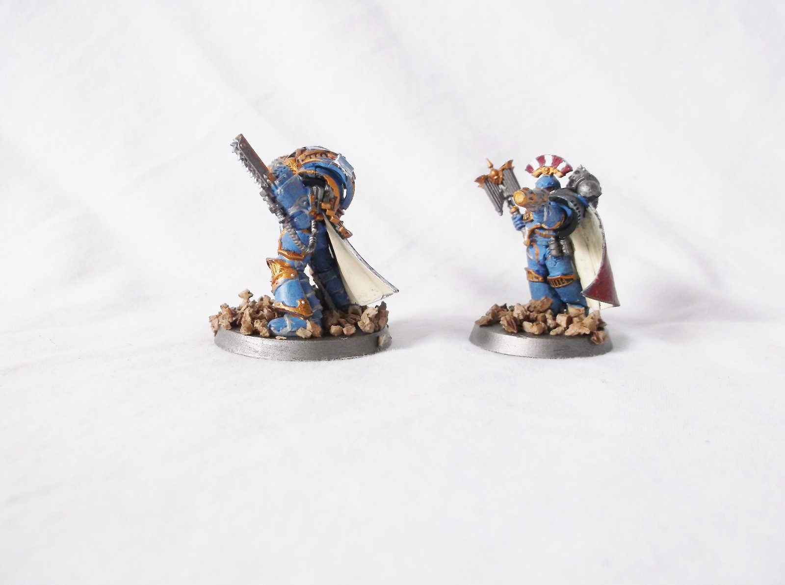 Warhammer 40k Horus Heresy Space Marine Captain & Chaplain-Custom by ...
