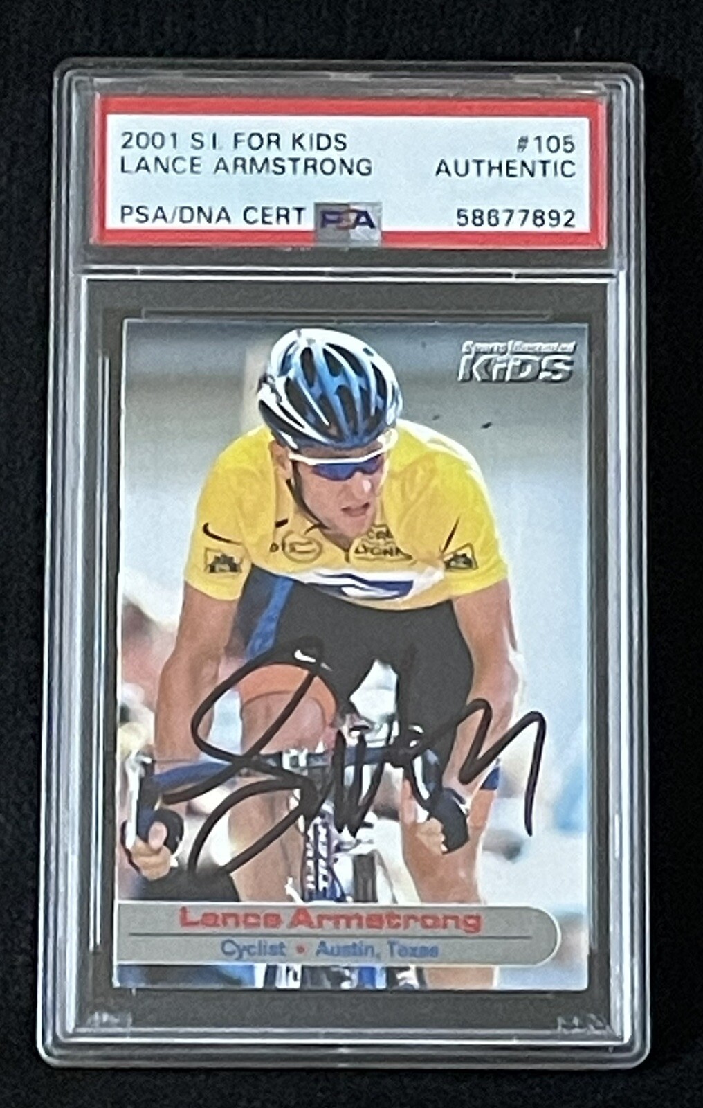 2001 Sports Illustrated for Kids Series 3 - Lance Armstrong #105 for ...