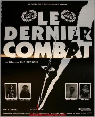 LE DERNIER COMBAT Affiche Cinéma Originale / Movie Poster LUC BESSON ...