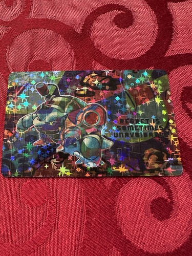 Blastoise Vintage Japan Japanese Prizm Prism Sticker 1st Edition Rare ...