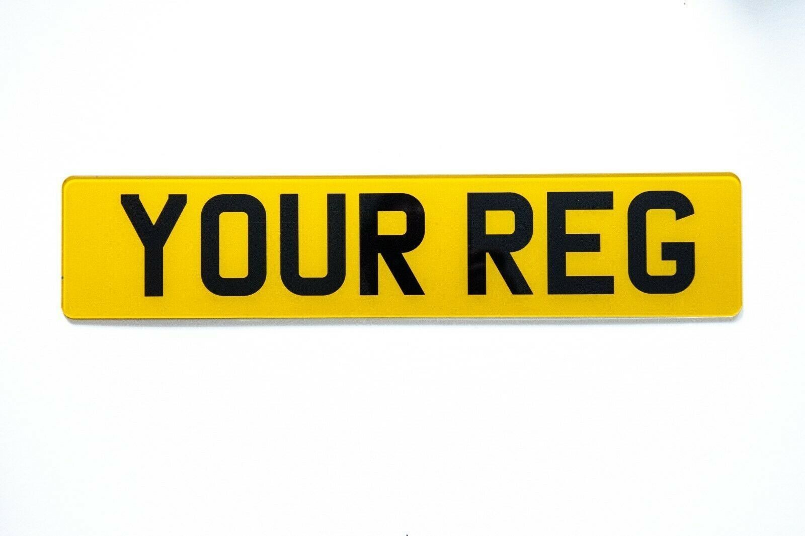 Pair of Premium Quality MOT Road Legal Car Van Reg Registration Number ...