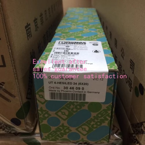 100Pcs NEW in Box Phoenix Contact UT 4-HESILED 24 (5X20) 3046090 Fuse ...