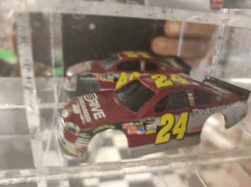 CUSTOM RESIN TYCO HO SLOT CAR BODY- #24 DRIVE TO END HUNGER -JEFF ...