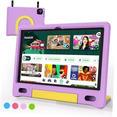 Kids Tablet, 10.1 Inch Tablet for Kids, Android 14, 64GB, Octa-Core CPU ...