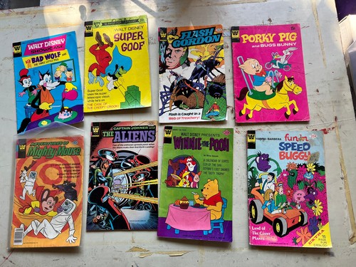 Whitman comics lot cartoon speed racer flash gordon mighty mouse 925 ...