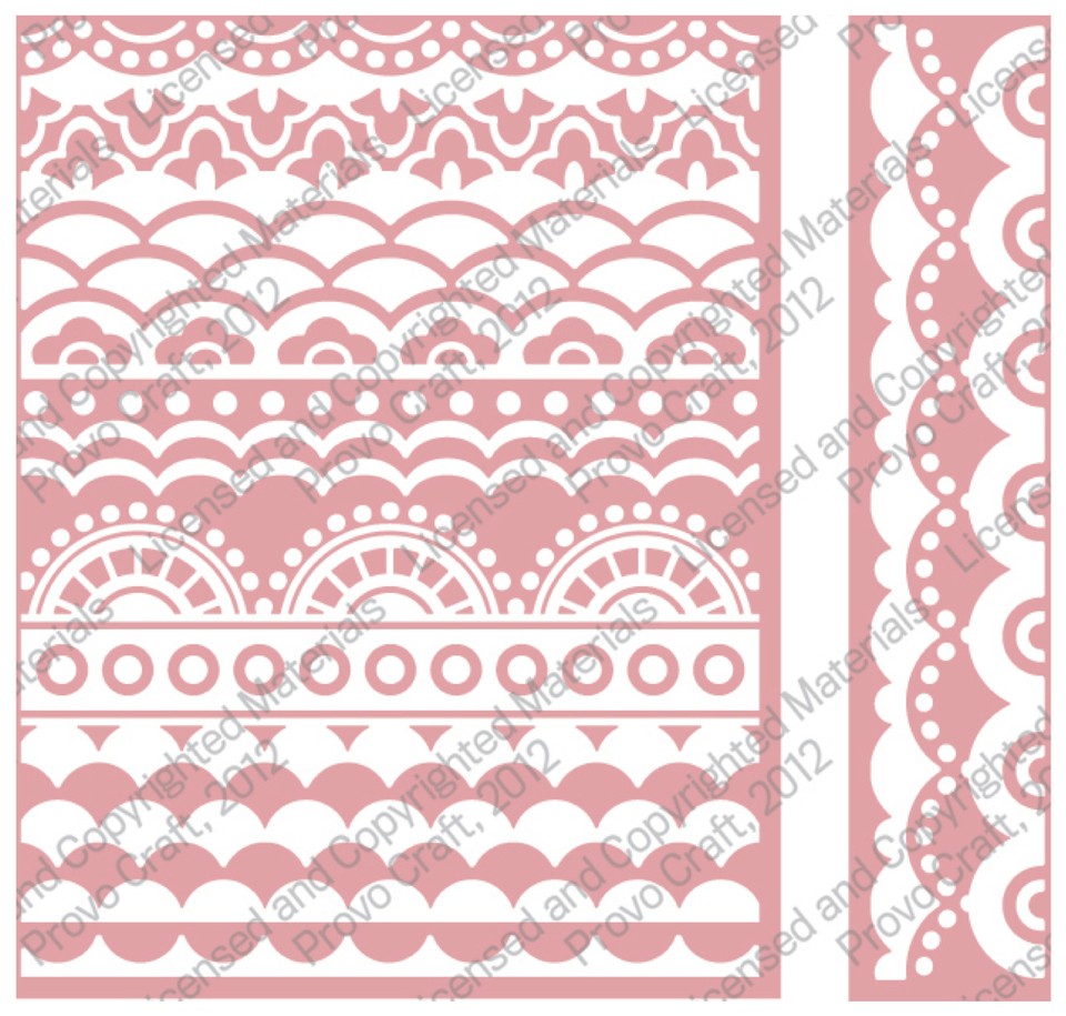 Cricut Cuttlebug Embossing Folders & Borders | eBay