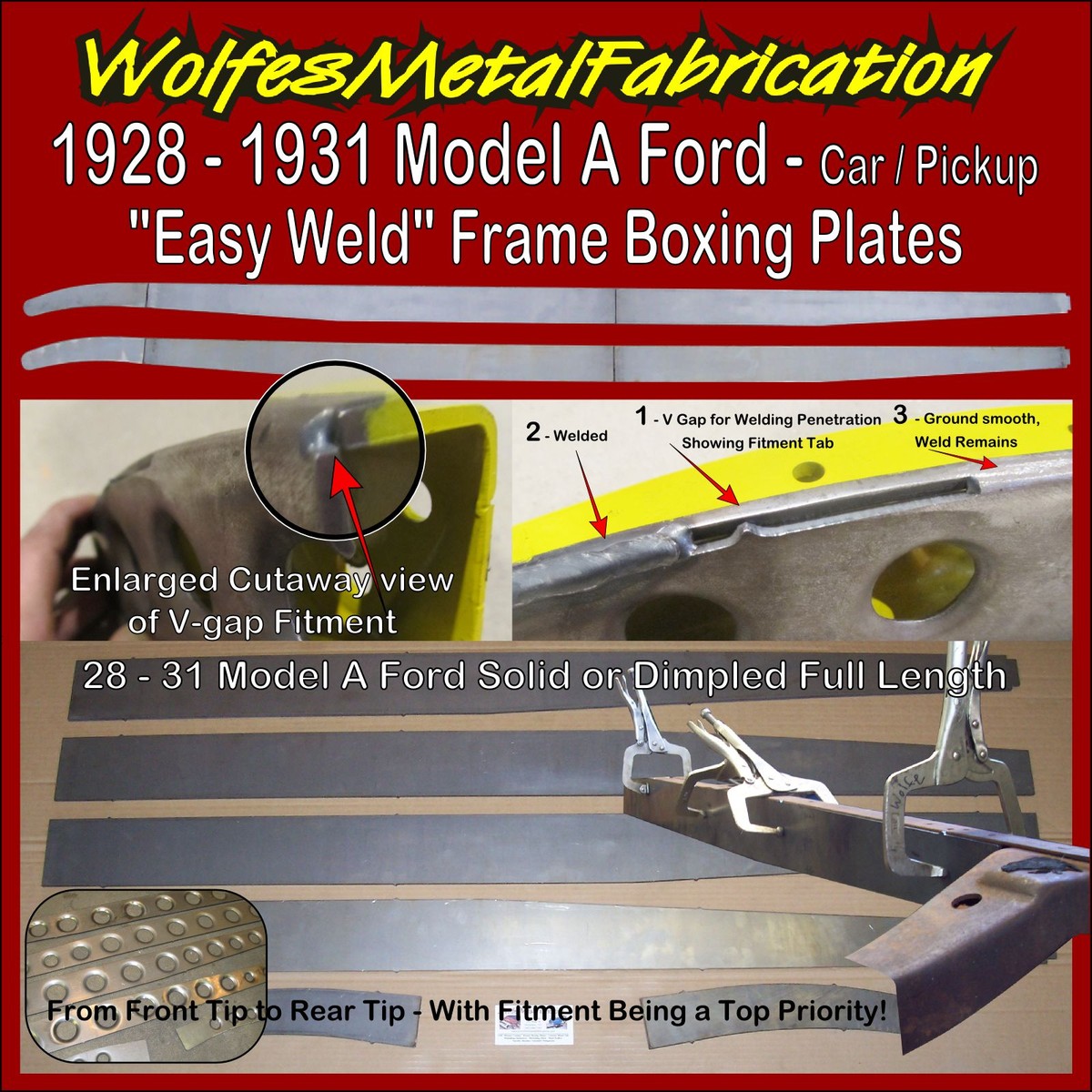 Model A Ford Frame Boxing Plates - Infoupdate.org