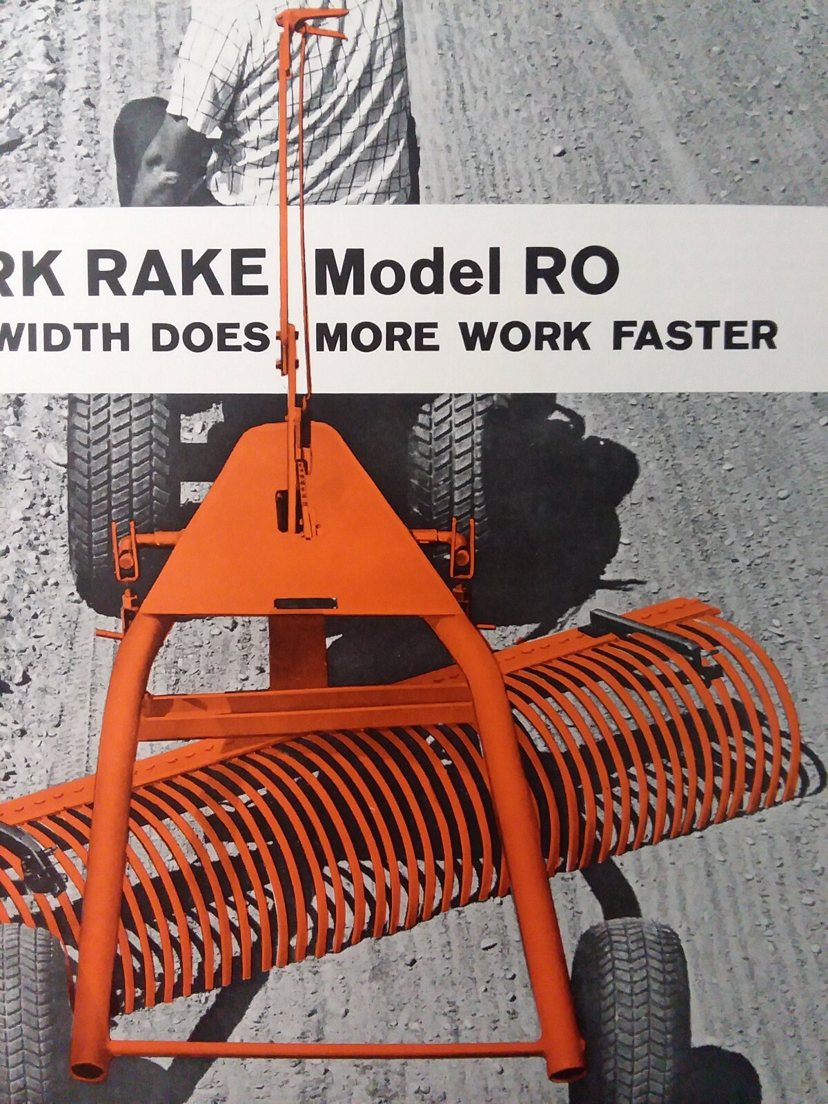 York Rake RS RM RO Lawn Garden Tractor Implement Sales Brochure ...