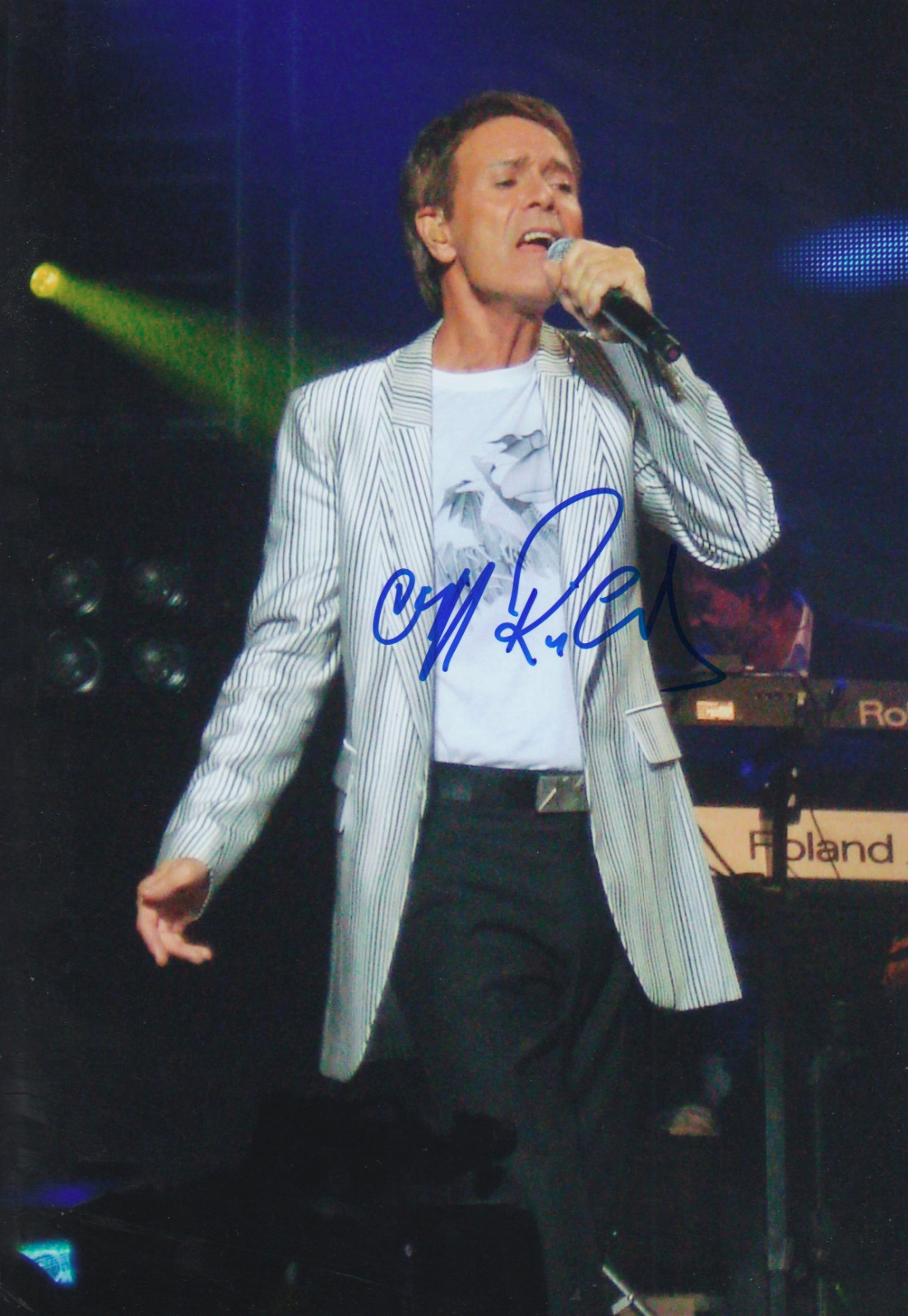 Cliff Richard signed 8x12 inch photo autograph | eBay