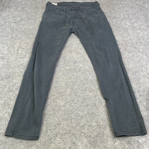 Levis Jeans Men 512 Slim Fit Tapered Leg Medium Wash Tag 30x30 Stained ...