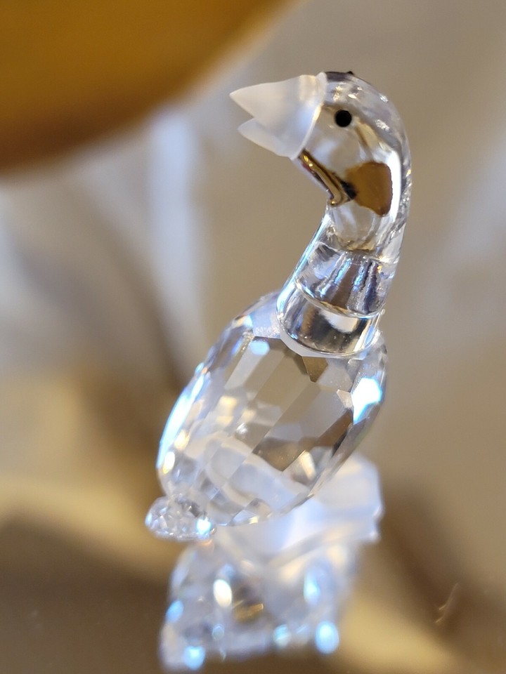 SWAROVSKI Crystal Goose, 7613 NR 000 004 G4 with COA in original box d2 ...