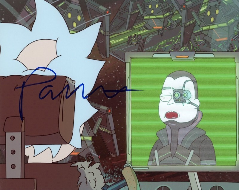 PATTON OSWALT SIGNED AUTOGRAPH RICK & MORTY 8x10 PHOTO w/EXACT PROOF ...