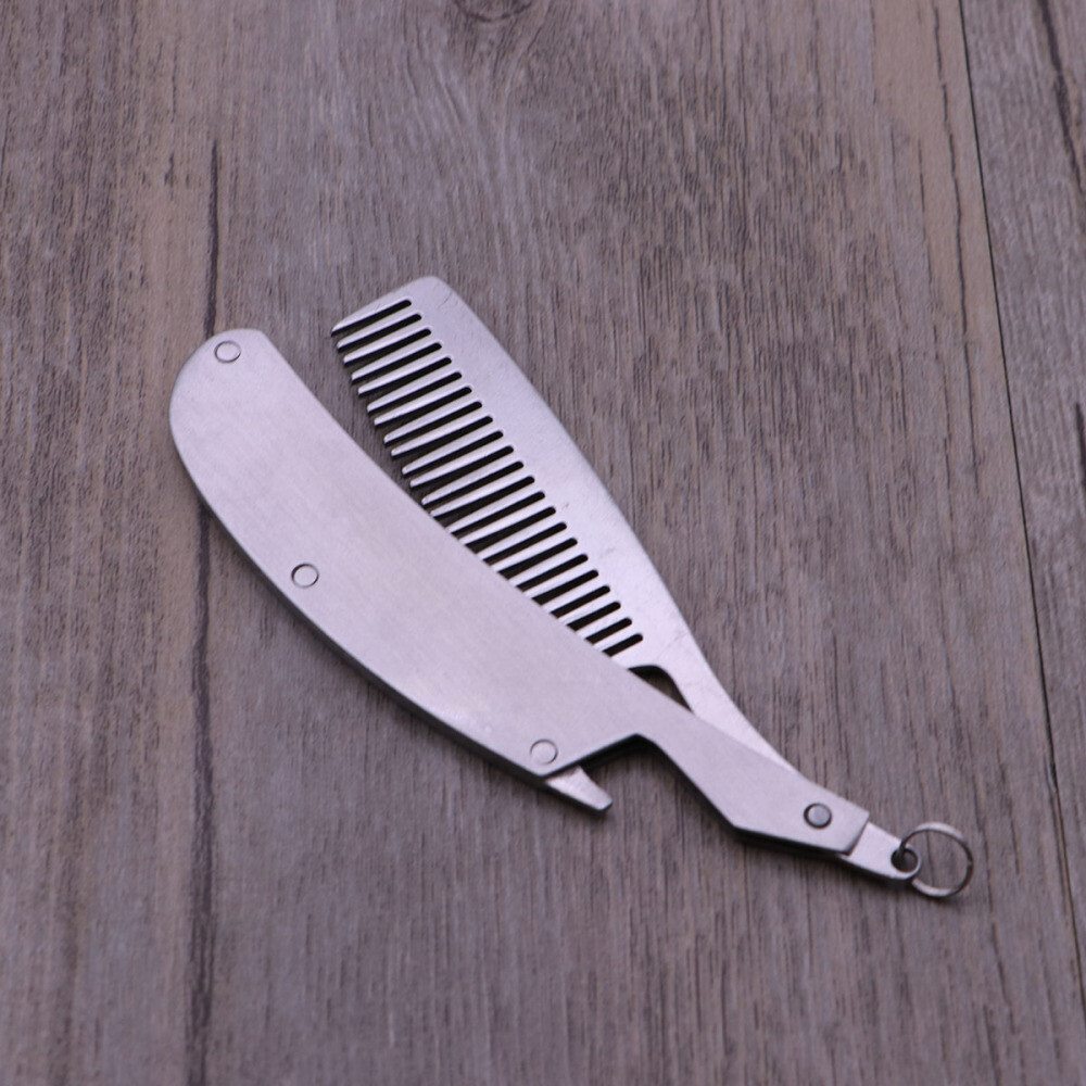 Mustache Brush Comb Fine Tooth Travel Hair Styling Bracket Beard | eBay