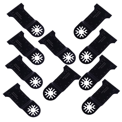 10pcs 40x45mm Multitool Saw Blade Cutter Fit For Bosch Fein Black ...