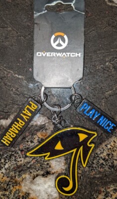 OVERWATCH BLACK EYE KEY CHAIN NEW | eBay