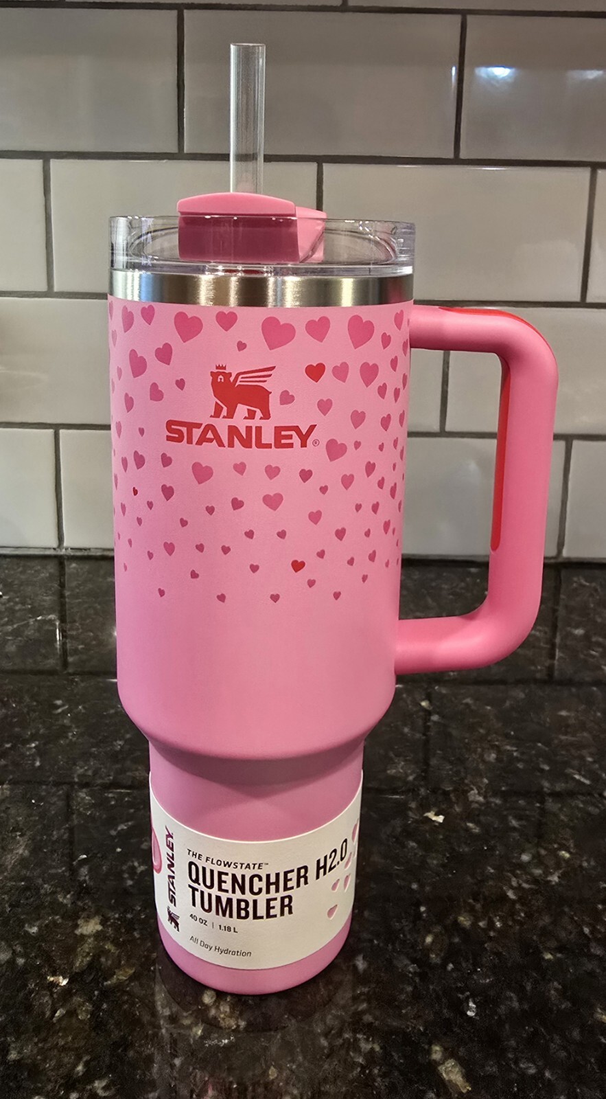 Stanley Target Exclusive Valentine’s Day 2025 Sweet Hearts 40oz Tumbler ...