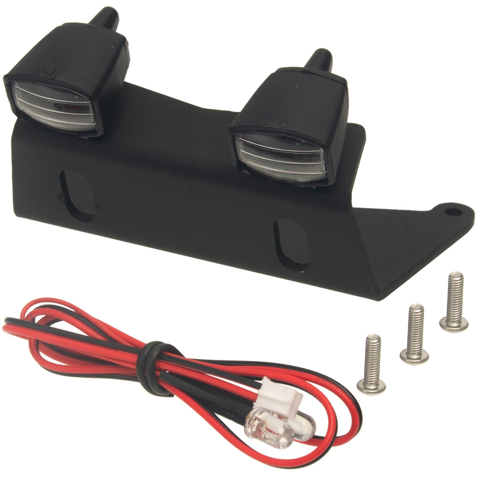 RC Alu Front Bumper W/LED Lights For Tamiya Grasshopper / Hornet ...