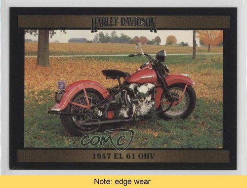 1992 Collect-A-Card Harley-Davidson Series 2 1947 EL 61 OHV #146 READ ...