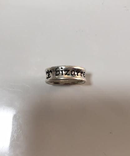 Bizarre Silver Ring US9.5 Simple Design | eBay