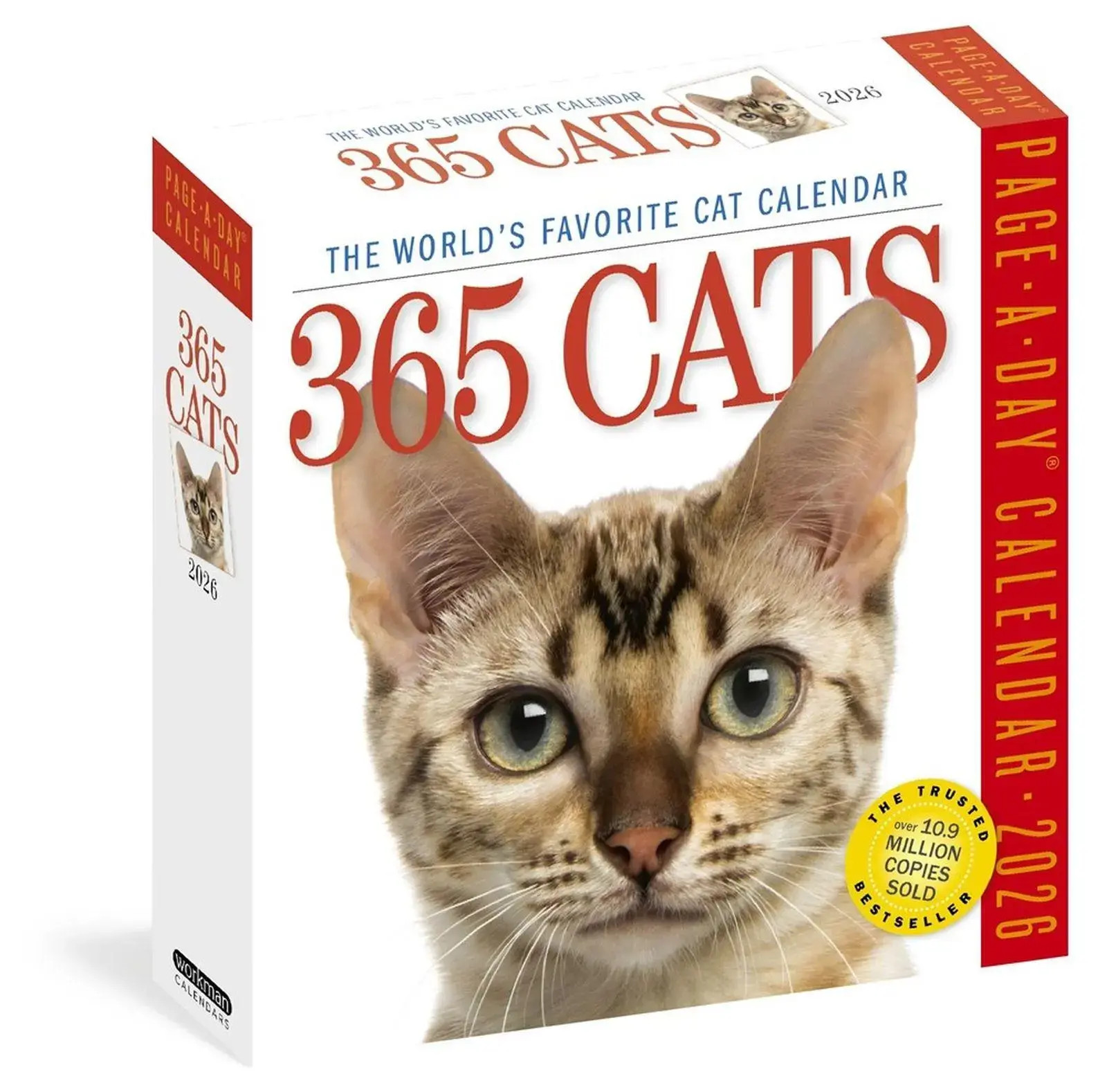 Купить 365 Cats Page-A-Day Calendar 2026 | The Worlds Favorite Cat ...