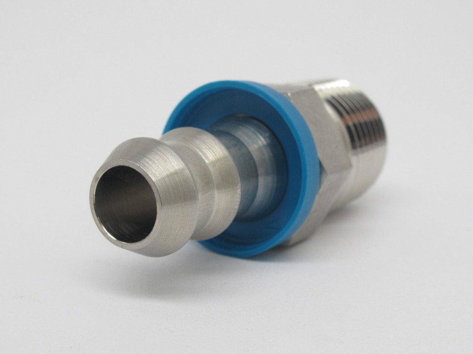 Swagelok SS-PB8-PM8 Push On Hose Connector 1/2" Male NPT x 1/2" Hose ...