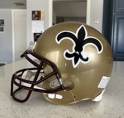 NEW ORLEANS SAINTS 1976 - 1999 THROWBACK RIDDELL VSR4 AUTHENTIC FULL ...