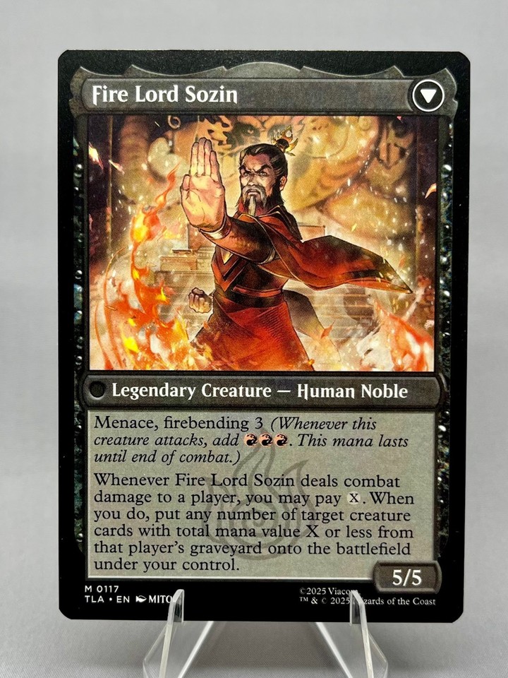 The Rise of Sozin TLA #117 - MTG Avatar: The Last Airbender Near Mint ...