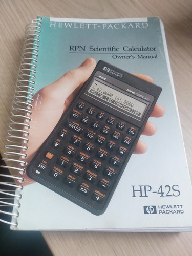 HP 42S RPN Scientific Calculator Original Manual | eBay UK
