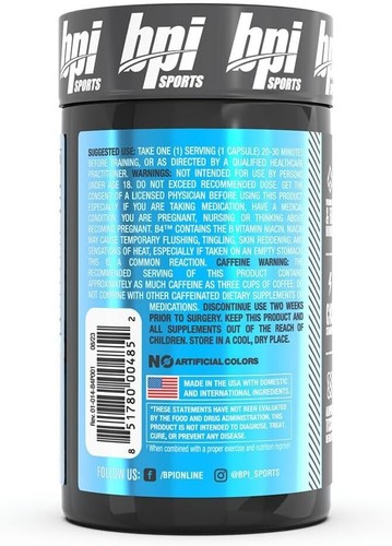 BPI Sports B4 THERMOGENIC FAT BURNER - 30 capsules | eBay