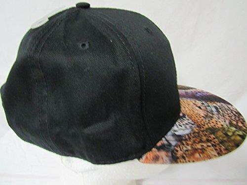 Lids Mens Snapback Cheetah Printed Visor Baseball Cap Hat E1 115 | eBay