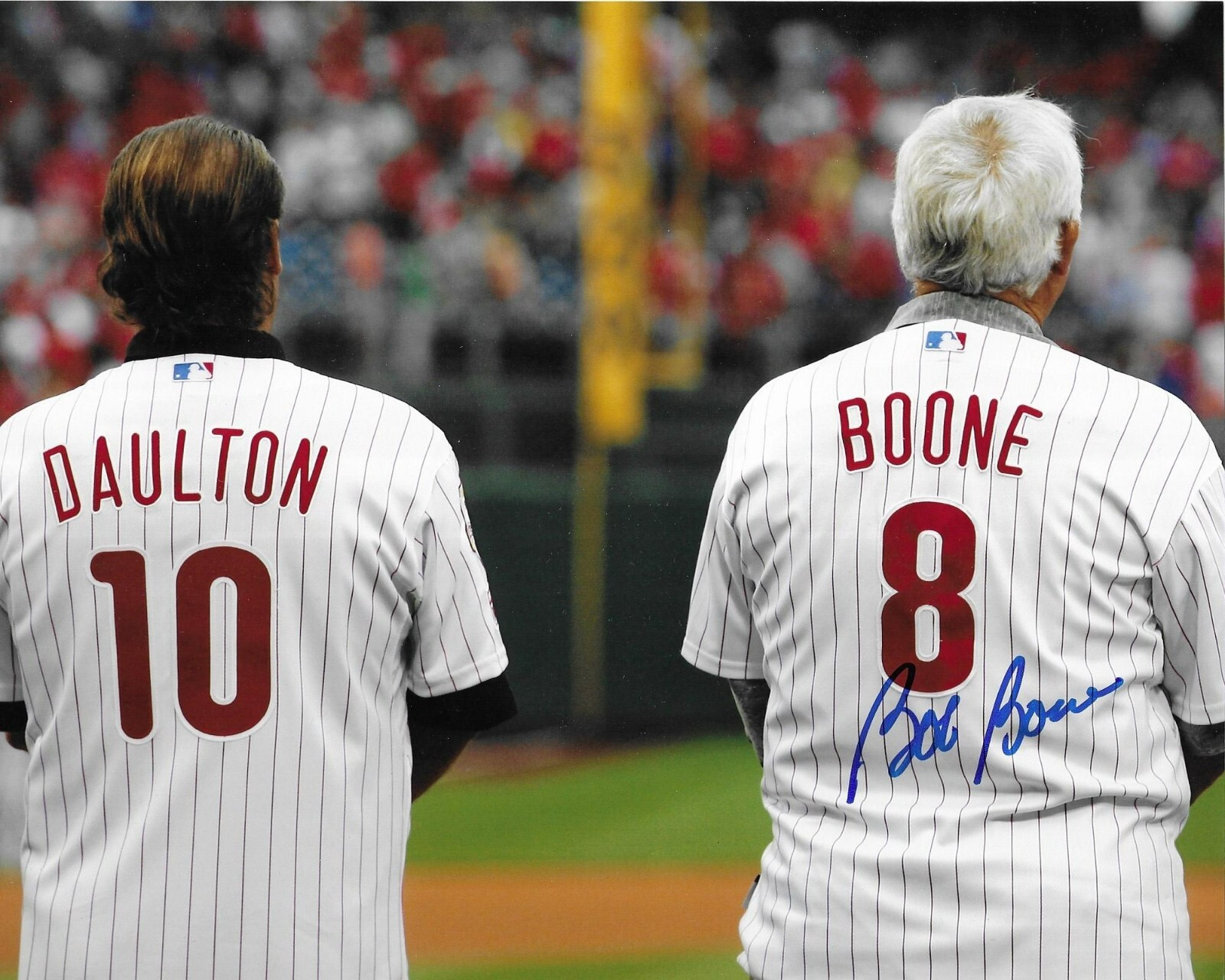 BOB BOONE Signed Autographed 8" x 10" Baseball Photo Philadelphia ...