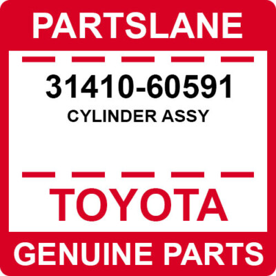 31410-60591 Toyota OEM Genuine CYLINDER ASSY | eBay