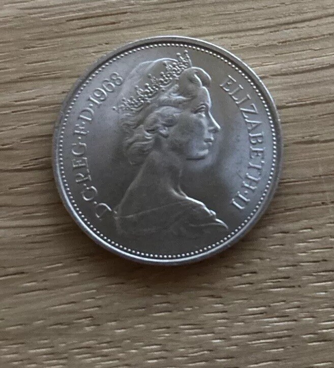 RARE 1968 10p Ten Pence Coin | eBay UK