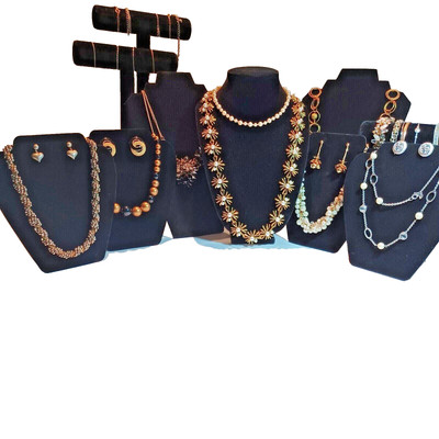 Then to Now Fashion Jewelry Lot of Necklaces, Earrings and Bracelets 1 ...