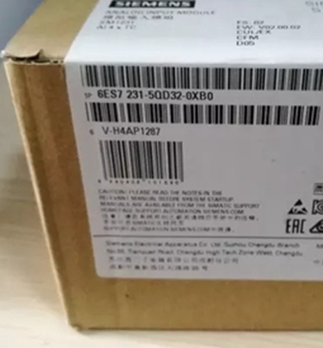 NEW Siemens M1231 6ES7 231-5QD30-0XB0 PLC Simatic S7-1200 Thermocouple ...