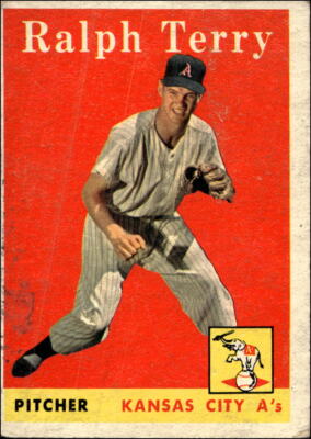 1958 Topps #169 Ralph Terry | eBay