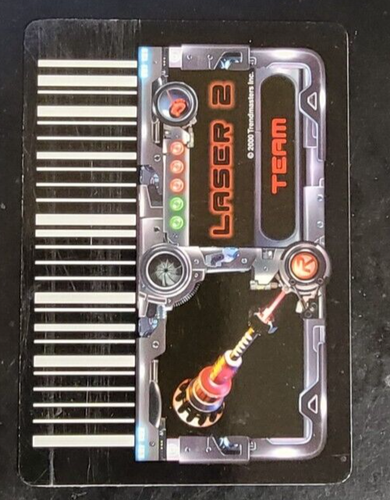 Rumble Robots - Power Cards - Laser 2 - Team | eBay