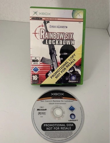 Tom Clancy's Rainbow Six Lockdown - Xbox 1re génération | eBay
