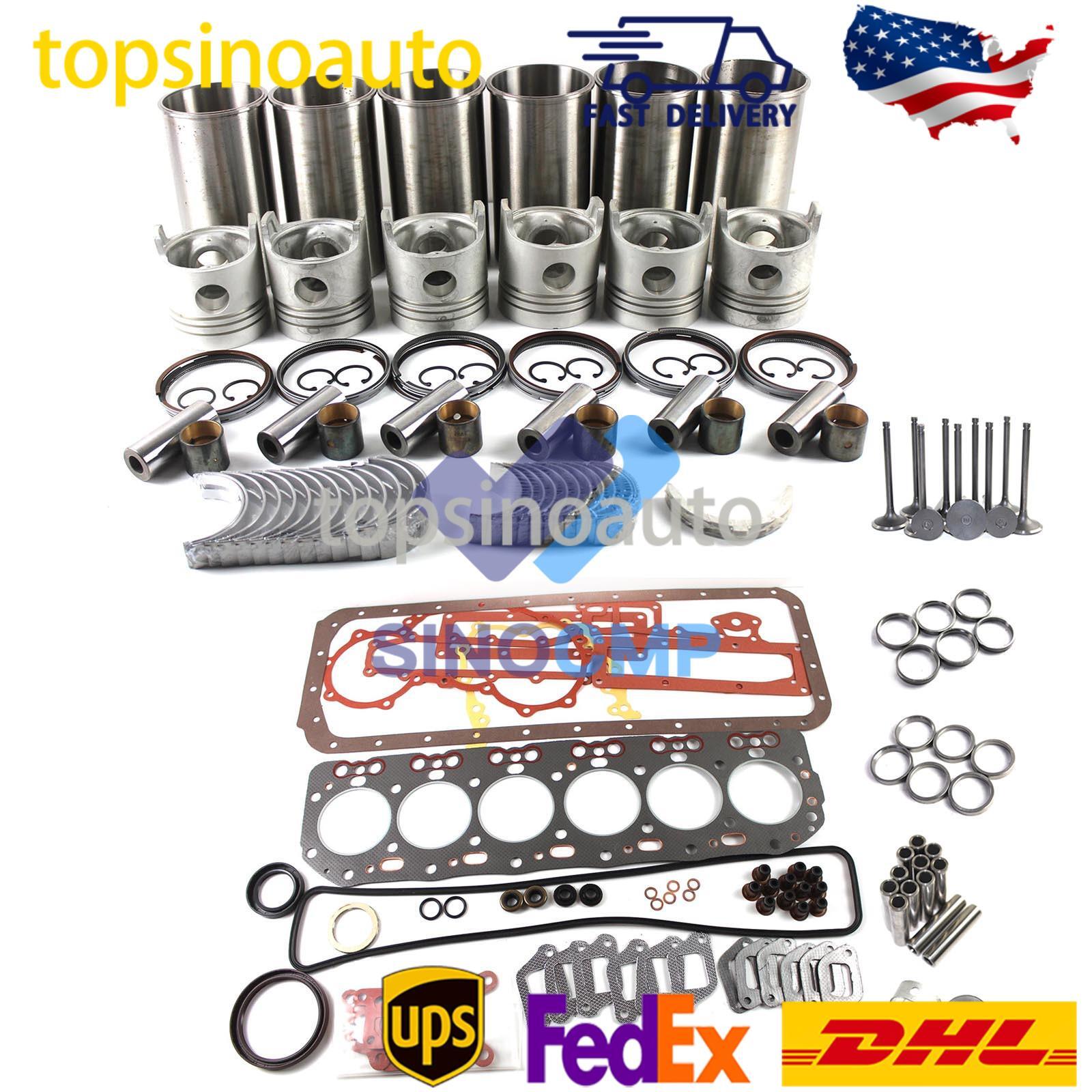 2H Engine For Toyota Rebuild Kit 2H Piston+Ring Liner Gasket Kit ...