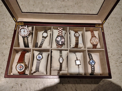 LOT 10 MIX WATCHES No Case | eBay